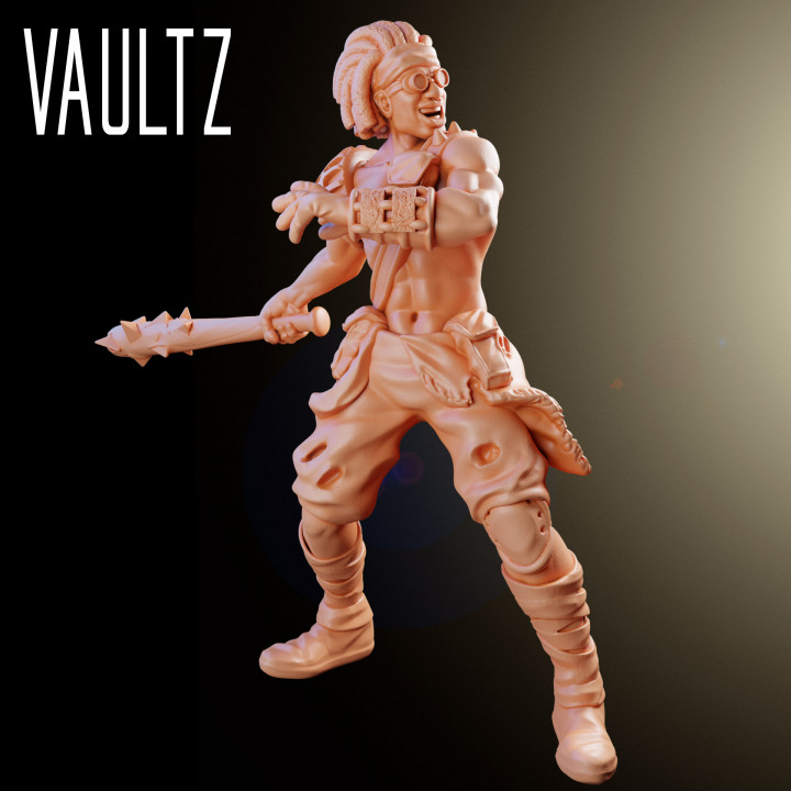 3D Printable Glove the Survivor by Vaultz Miniatures