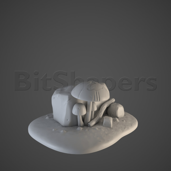3D Printable Forest objects by ErmyanArts