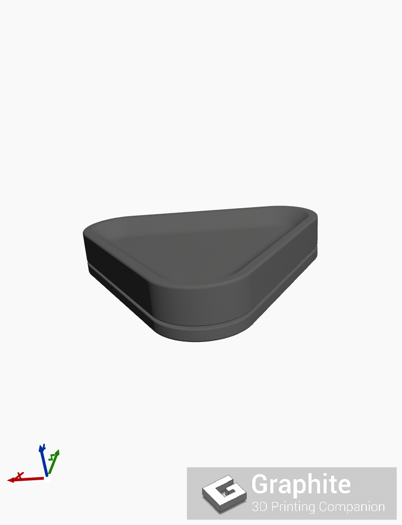 3D Printable Ash Tray (Simple Design) by Saba