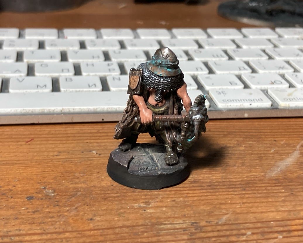 3D Printable Rick the Pick by Knucklebones Miniatures