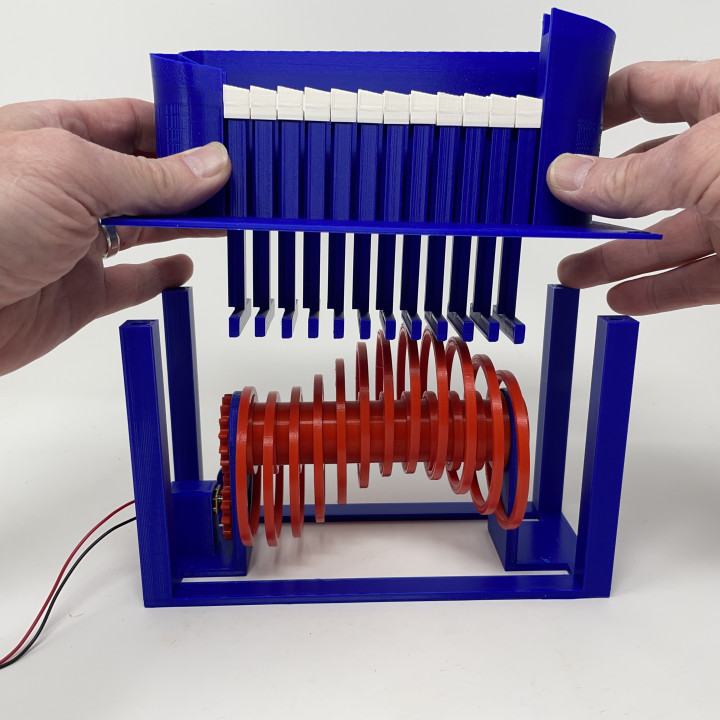 3D Printable Marblevator, Wave by Greg Zumwalt