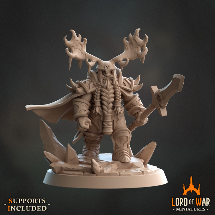 3D Printable COMPLETE Frost Dwarves Army Bundle (Presupported) by Lord ...