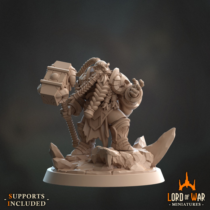 3D Printable COMPLETE Frost Dwarves Army Bundle (Presupported) by Lord ...