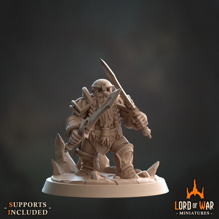 3D Printable COMPLETE Frost Dwarves Army Bundle (Presupported) by Lord ...