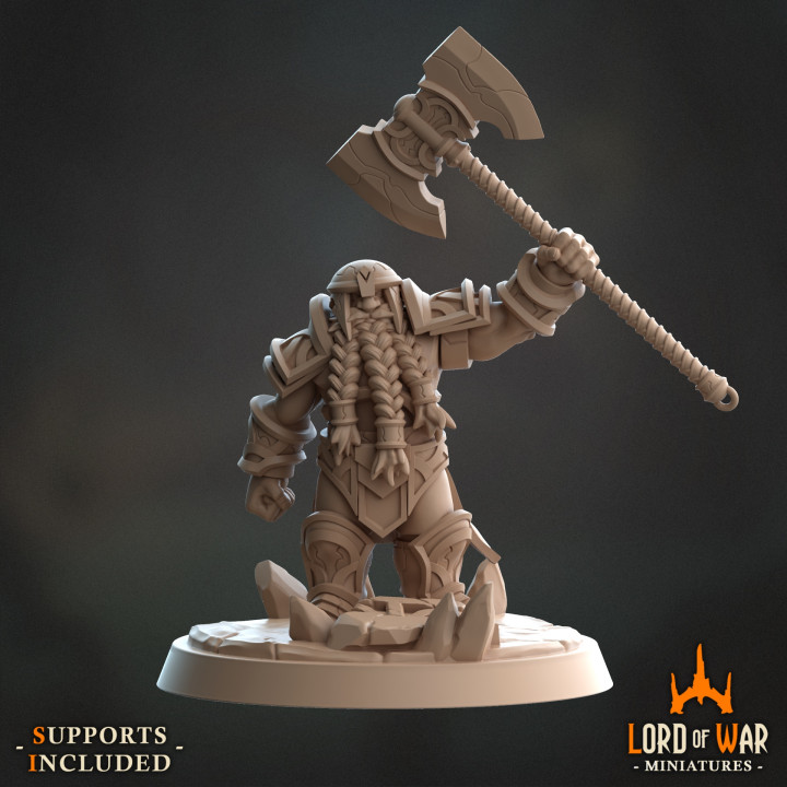 3D Printable COMPLETE Frost Dwarves Army Bundle (Presupported) by Lord ...