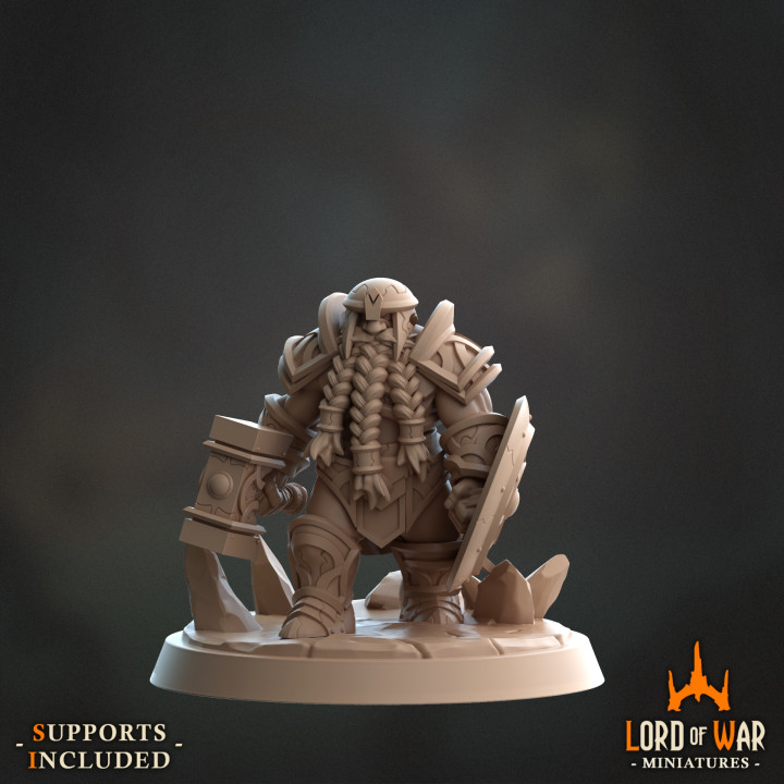3D Printable COMPLETE Frost Dwarves Army Bundle (Presupported) by Lord ...