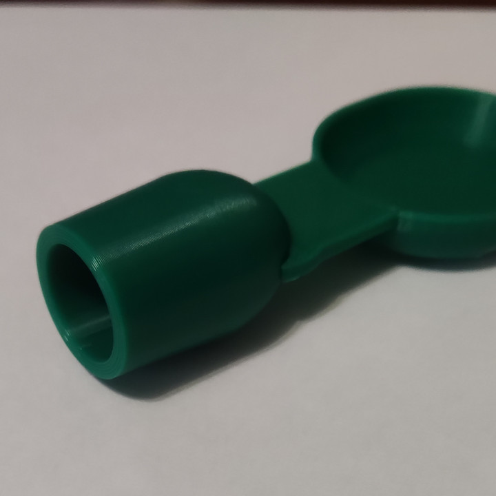 3D Printable finger-spoon by sdlebin
