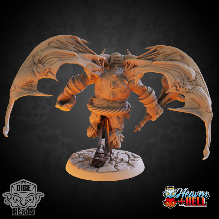 3D Printable Heaven & Hell Bundle Add-On by Dice Heads