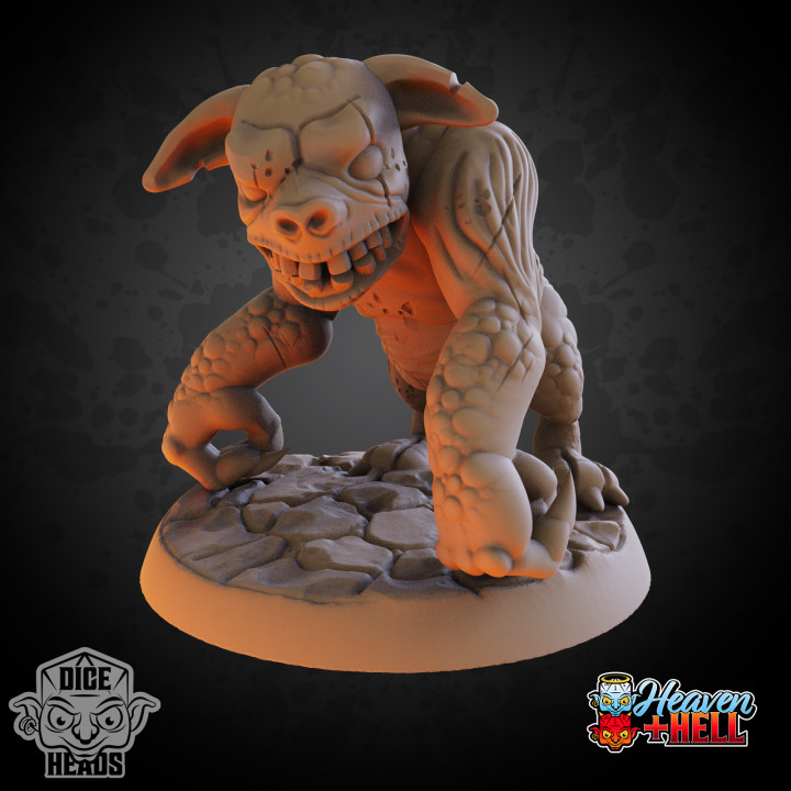 3D Printable Heaven & Hell Bundle Add-On by Dice Heads