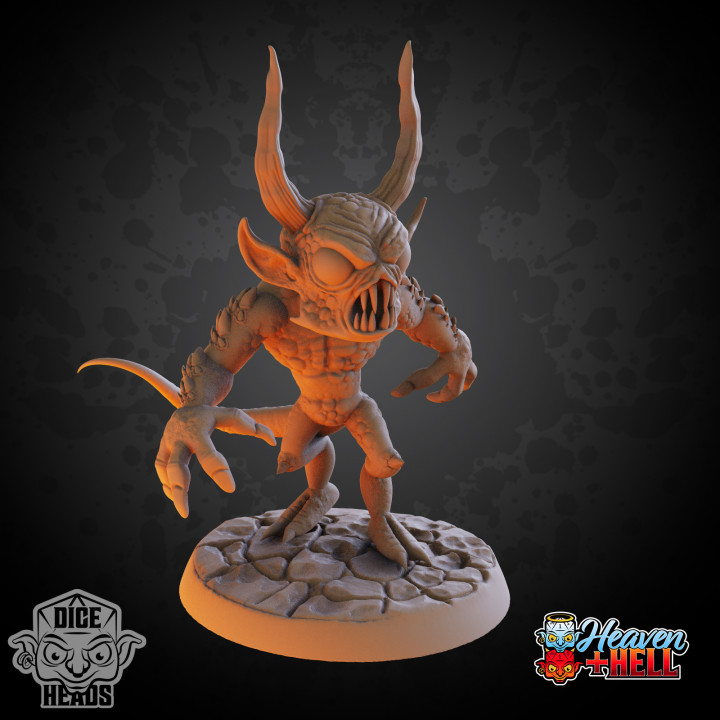 3D Printable Heaven & Hell Bundle Add-On by Dice Heads