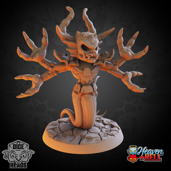 3D Printable Heaven & Hell Bundle Add-On by Dice Heads