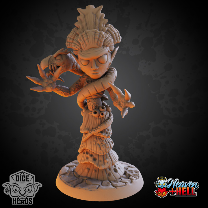 3D Printable Heaven & Hell Bundle Add-On by Dice Heads