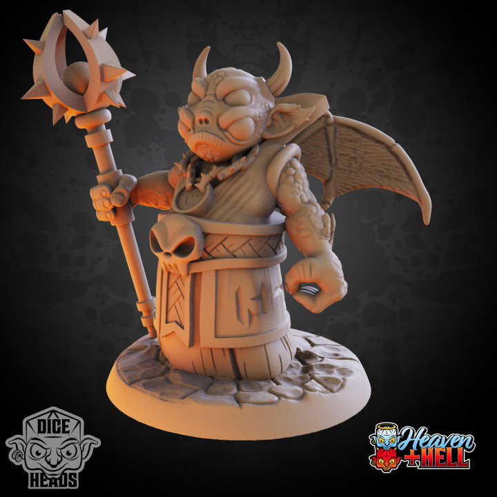 3D Printable Heaven & Hell Bundle Add-On by Dice Heads