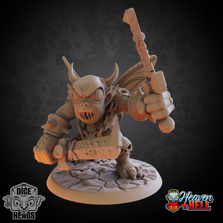 3D Printable Heaven & Hell Bundle Add-On by Dice Heads