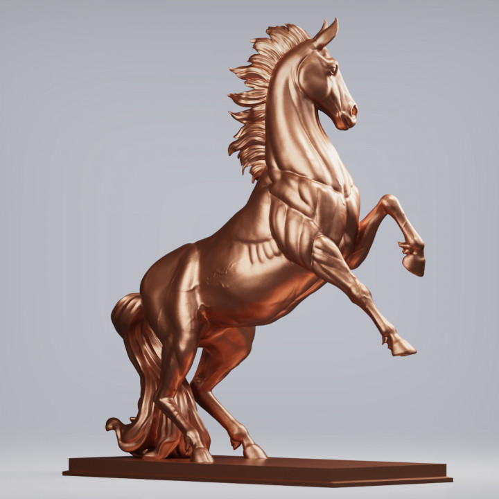 3D Printable Horse by Art of V