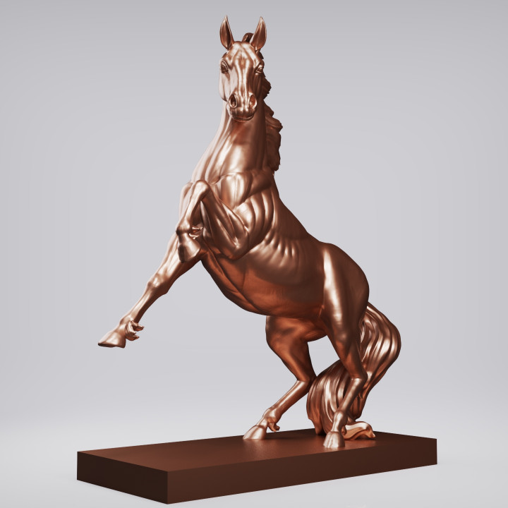 3D Printable Horse by Art of V
