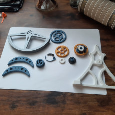 3D Printable Planar Two to One Way Mechanism by Dan