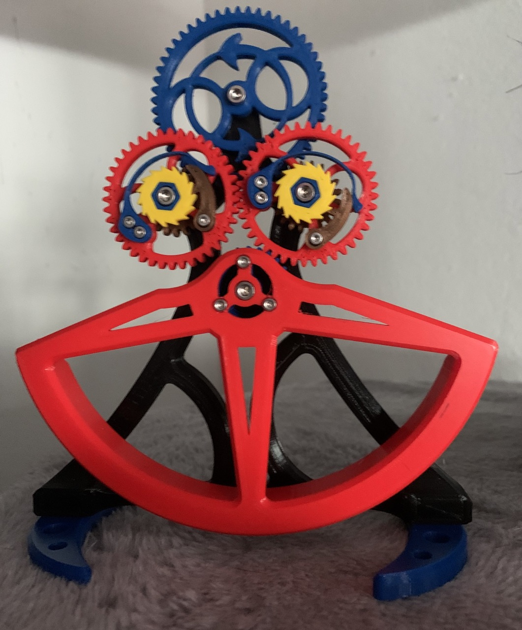 3D Printable Planar Two to One Way Mechanism by Dan