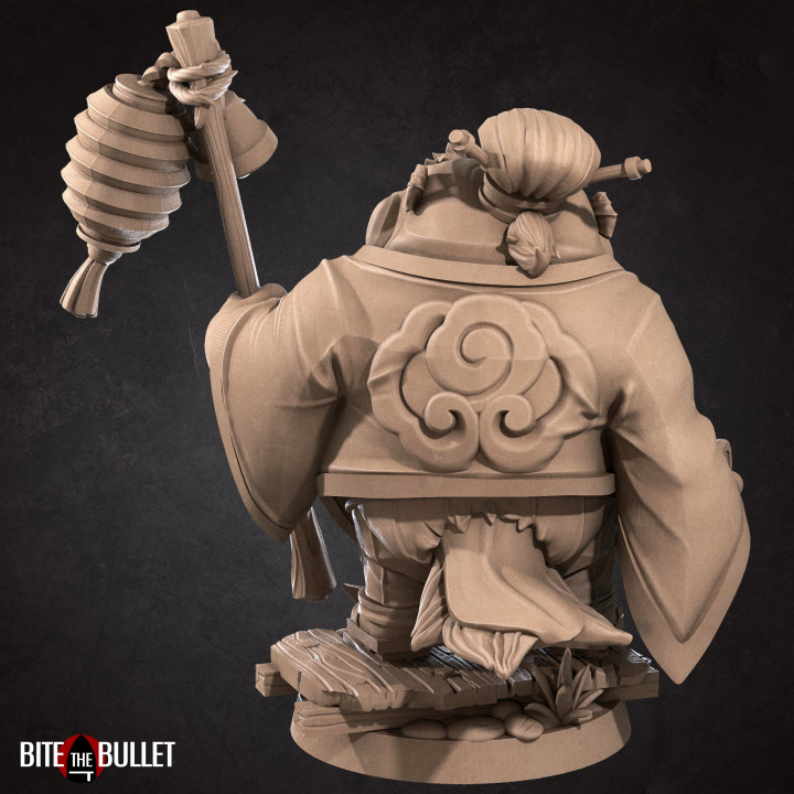 3D Printable Temple Keeper Locathah (Watchman) by Bite the Bullet