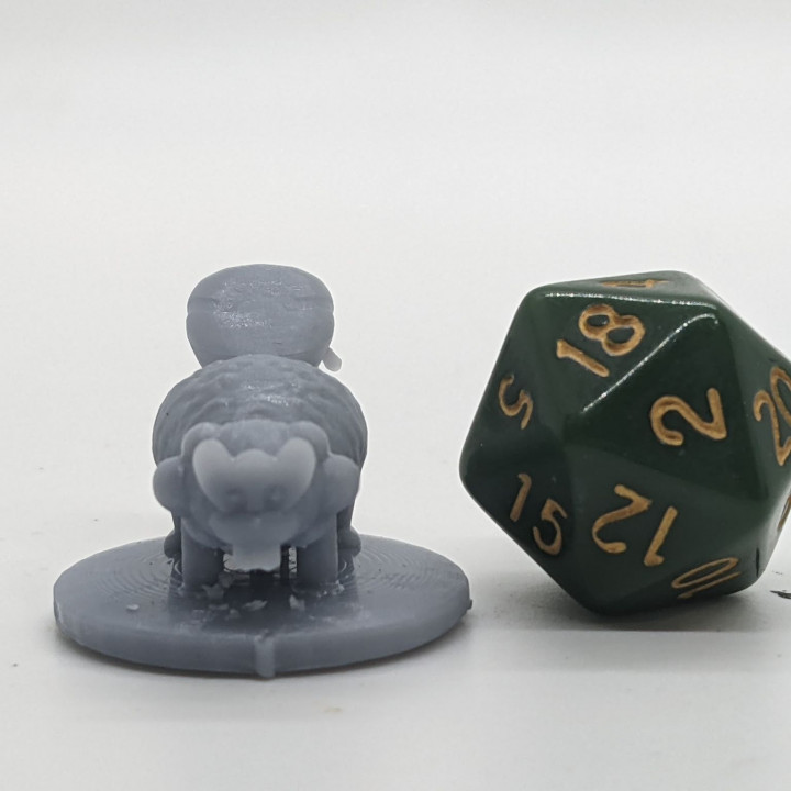 3D Printable Pokemon inspired, Bibarel, Tabletop DnD miniature by ...