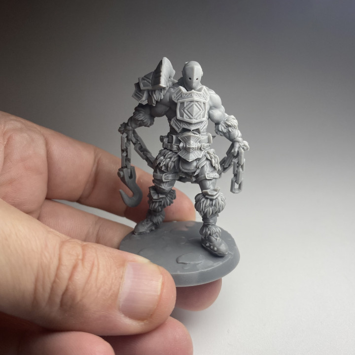 3D Printable Goliath Gladiator by Heroes and Beasts
