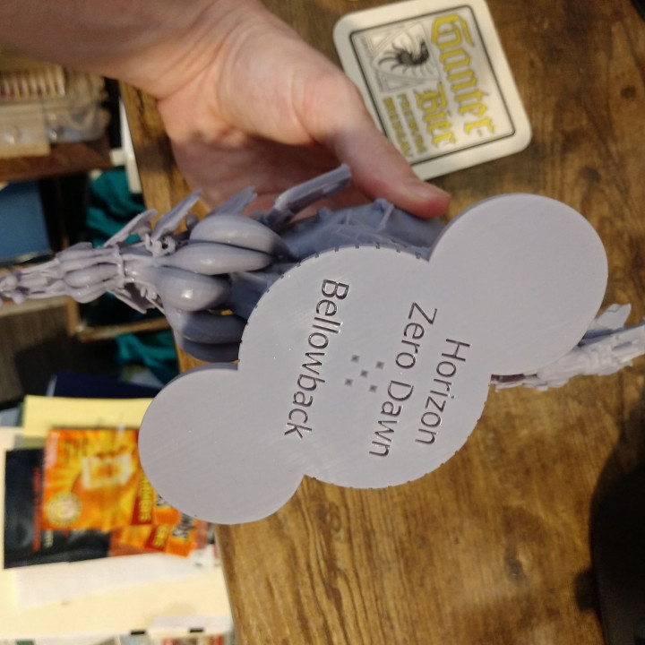 3D Print of Bellowback from Horizon Zero Dawn by AdwoDarkfly