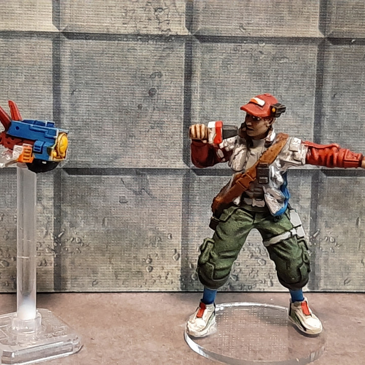 3D Print of Alex Alvarez News Reporter - Raid in Zadorn Collection by ...