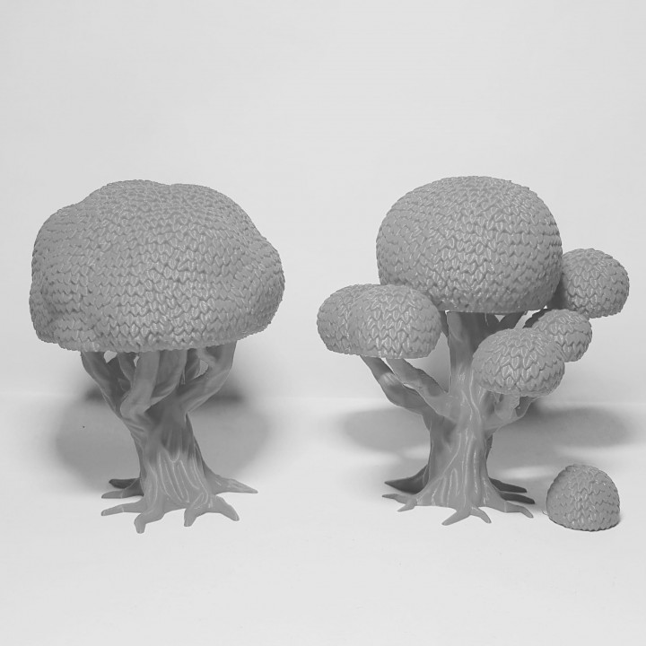 3D Printable Miniature Trees by Jakub Janiak