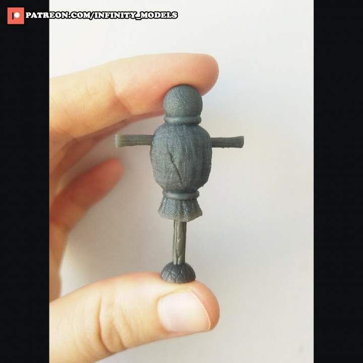3D Printable Target Dummy by InfinityModels