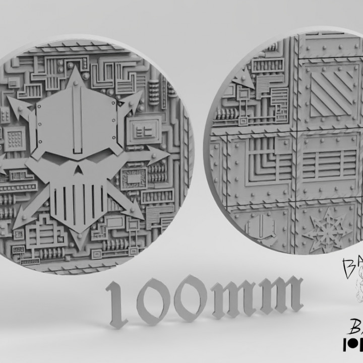 3D Printable Iron Forge Base Bundle by Badassbases