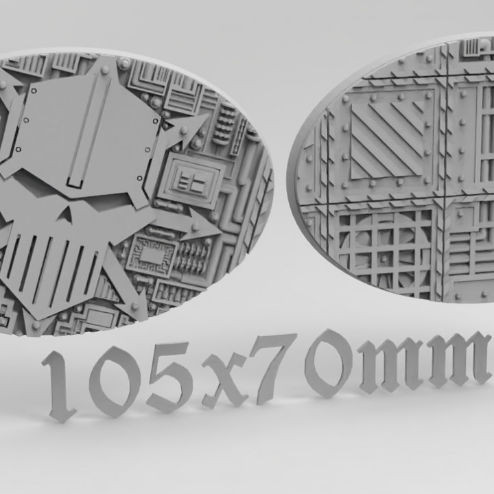 3D Printable Iron Forge Base Bundle by Badassbases