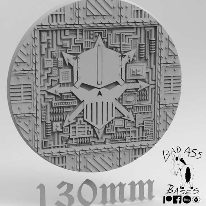 3D Printable Iron Forge Base Bundle by Badassbases