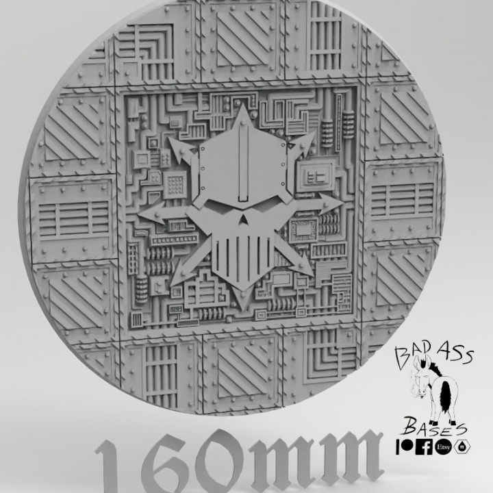 3D Printable Iron Forge Base Bundle by Badassbases