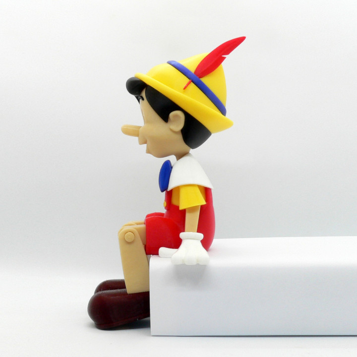 3D Printable Pinocchio by Steve Solomon