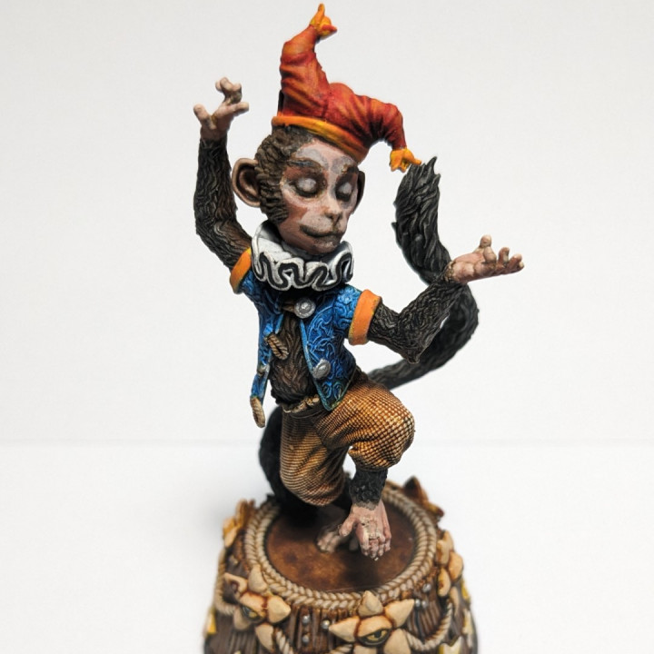 3D Print of Dancing Monkey - Creature| The Carnival of the Shattered by ...