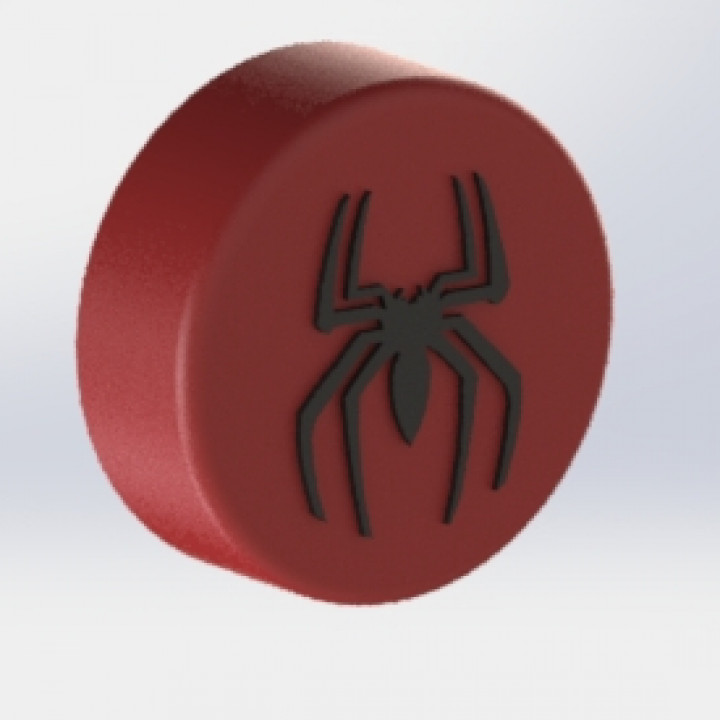 3D Printable SPIDER-MAN Herb Grinder by Aleksa Grubacic