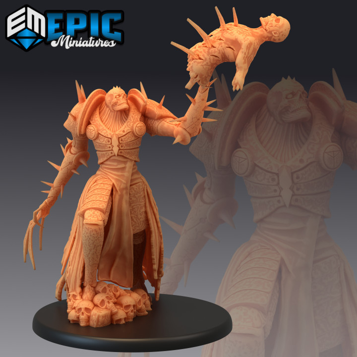3D Printable Armored Bone Claw / Skeleton Monster / Undead Encounter by ...