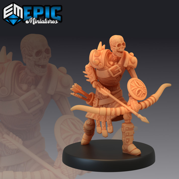 3D Printable Skeleton Army Set / Undead Collection / Soldier Skeletons ...