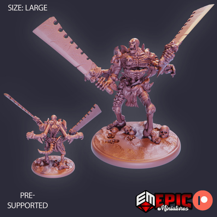 3D Printable Human Bone Golem Set / Skeleton Giant Construct / Undead ...
