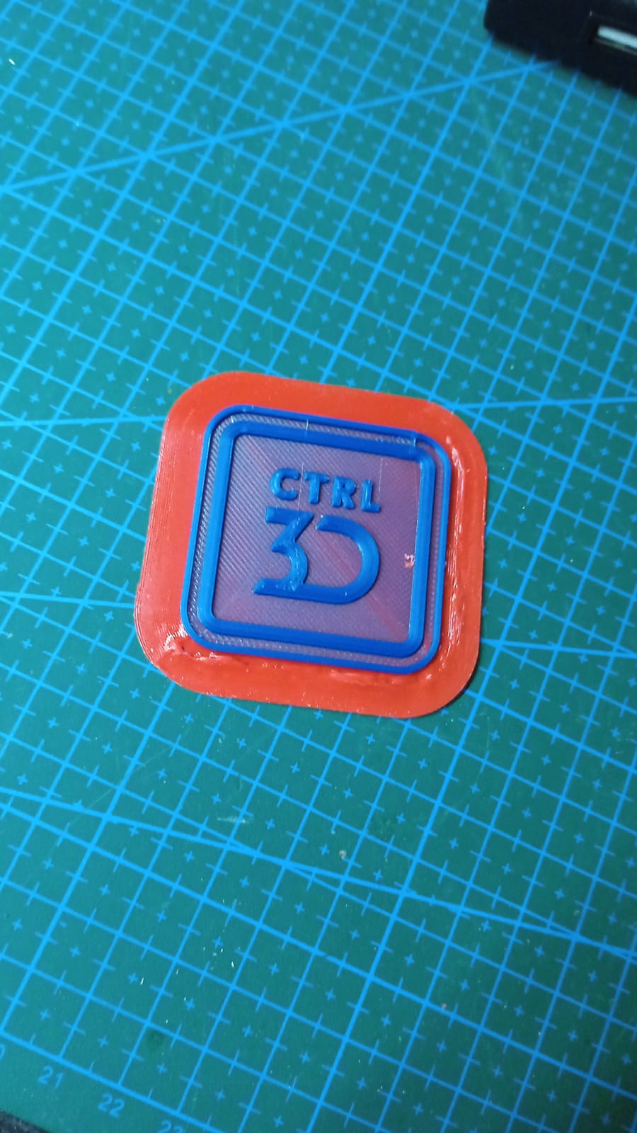 3D Printable Test Multicolor M600 Control3D by Control 3D