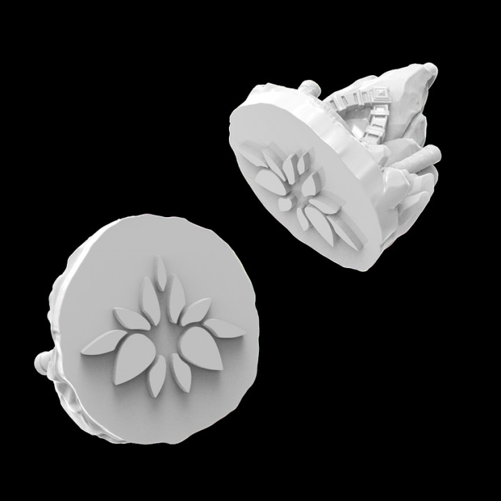 3D Printable 15 Keychains :: Possibly Cool Dice Tower 2 by Black ...