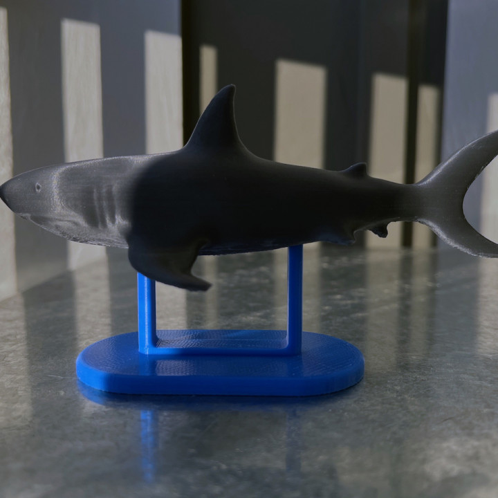 3D Printable Shark by Philippe Barreaud