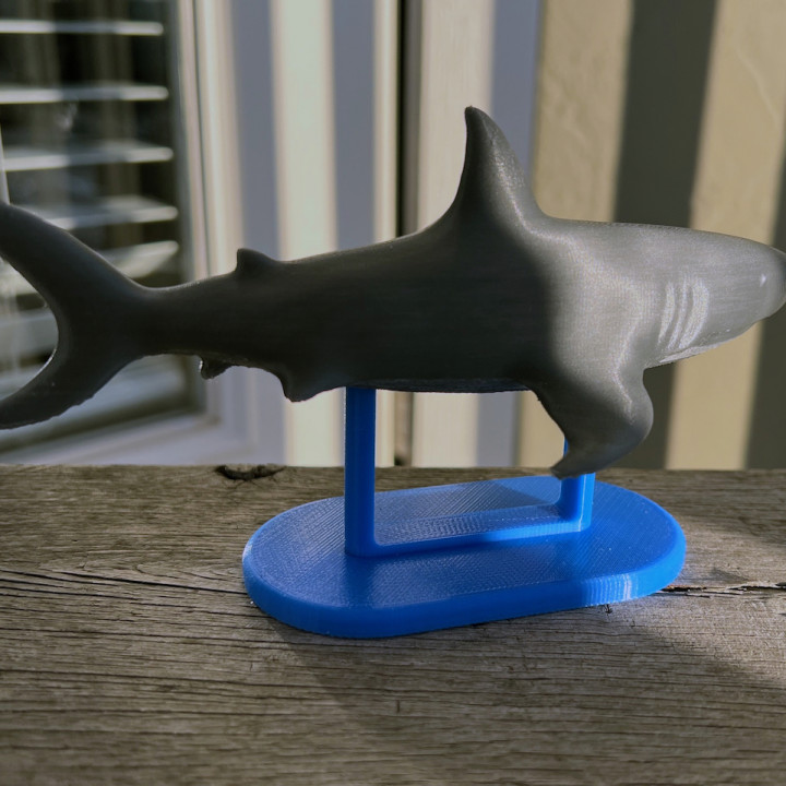3D Printable Shark by Philippe Barreaud