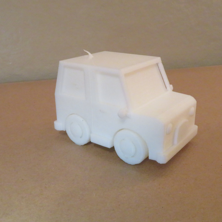 3D Printable car by MartinandKimberley Macica