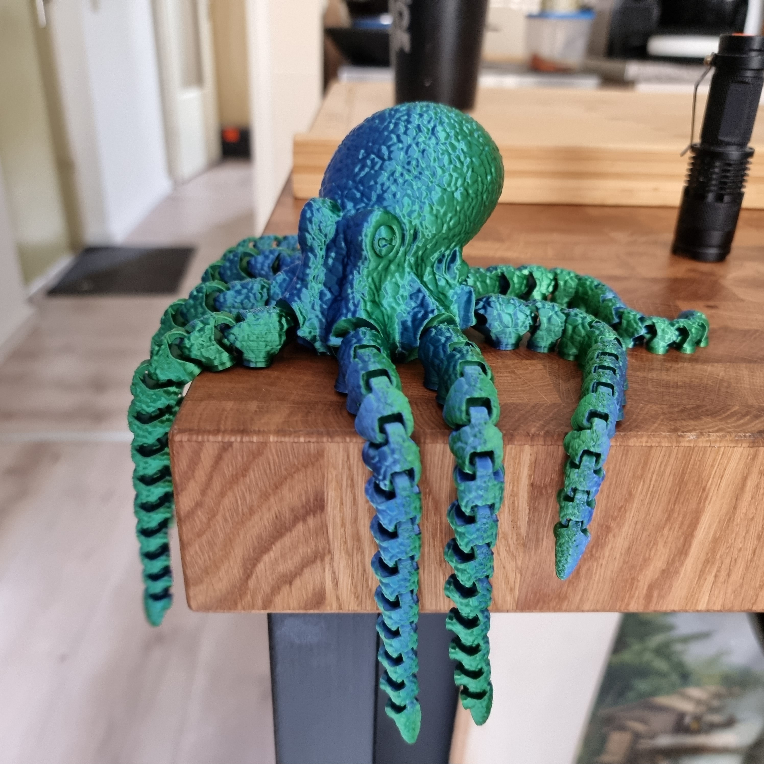 3D Printable Octopus 2.0 by McGybeer