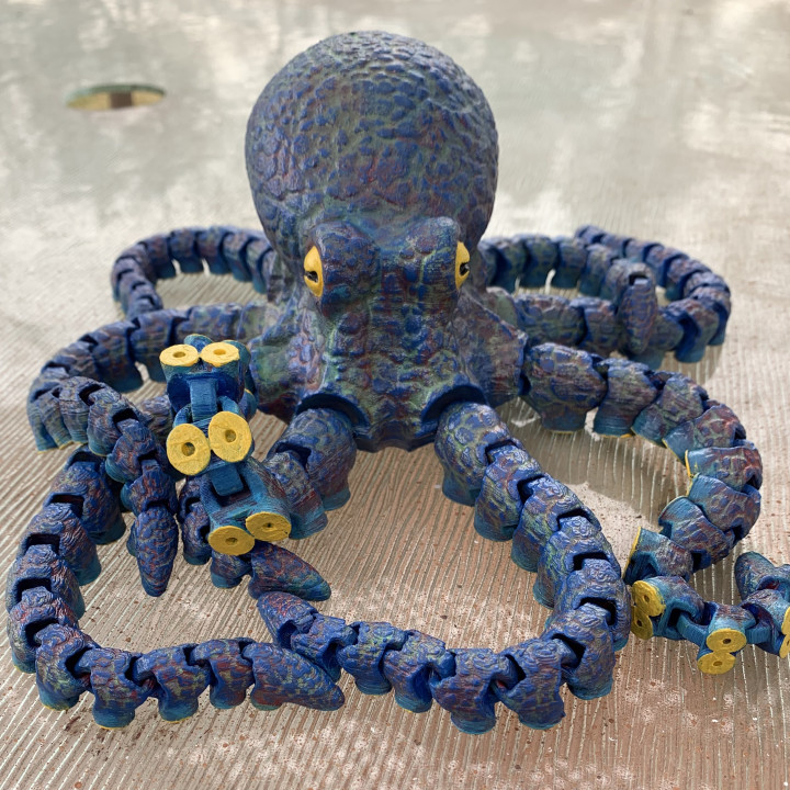 3D Print of Octopus 2.0 by CMHaney