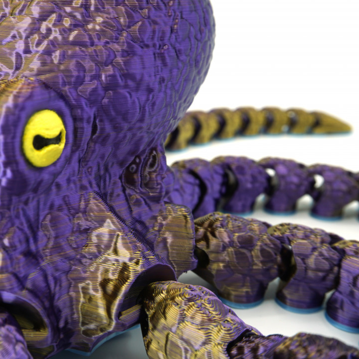 3D Printable Octopus 2.0 by McGybeer