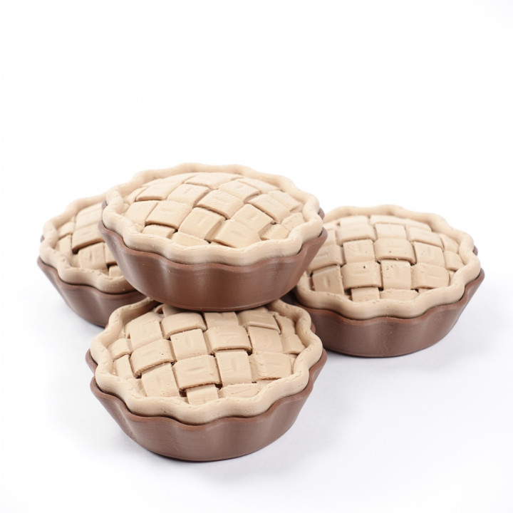 3D Printable Tiny Pie Boxes! by Clockspring
