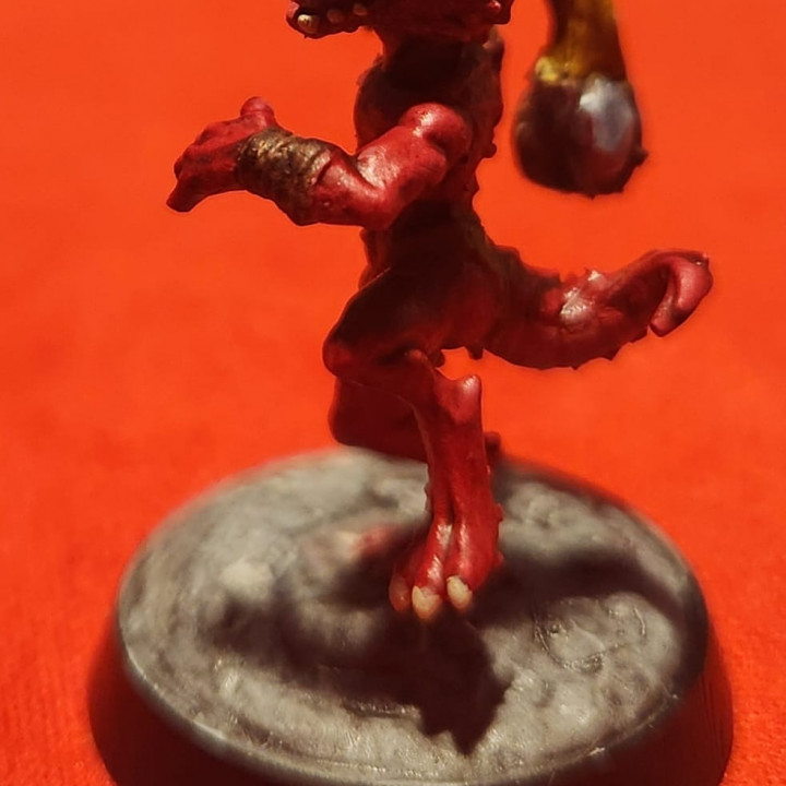 3D Print of Kobold Rock Slinger by Redvain