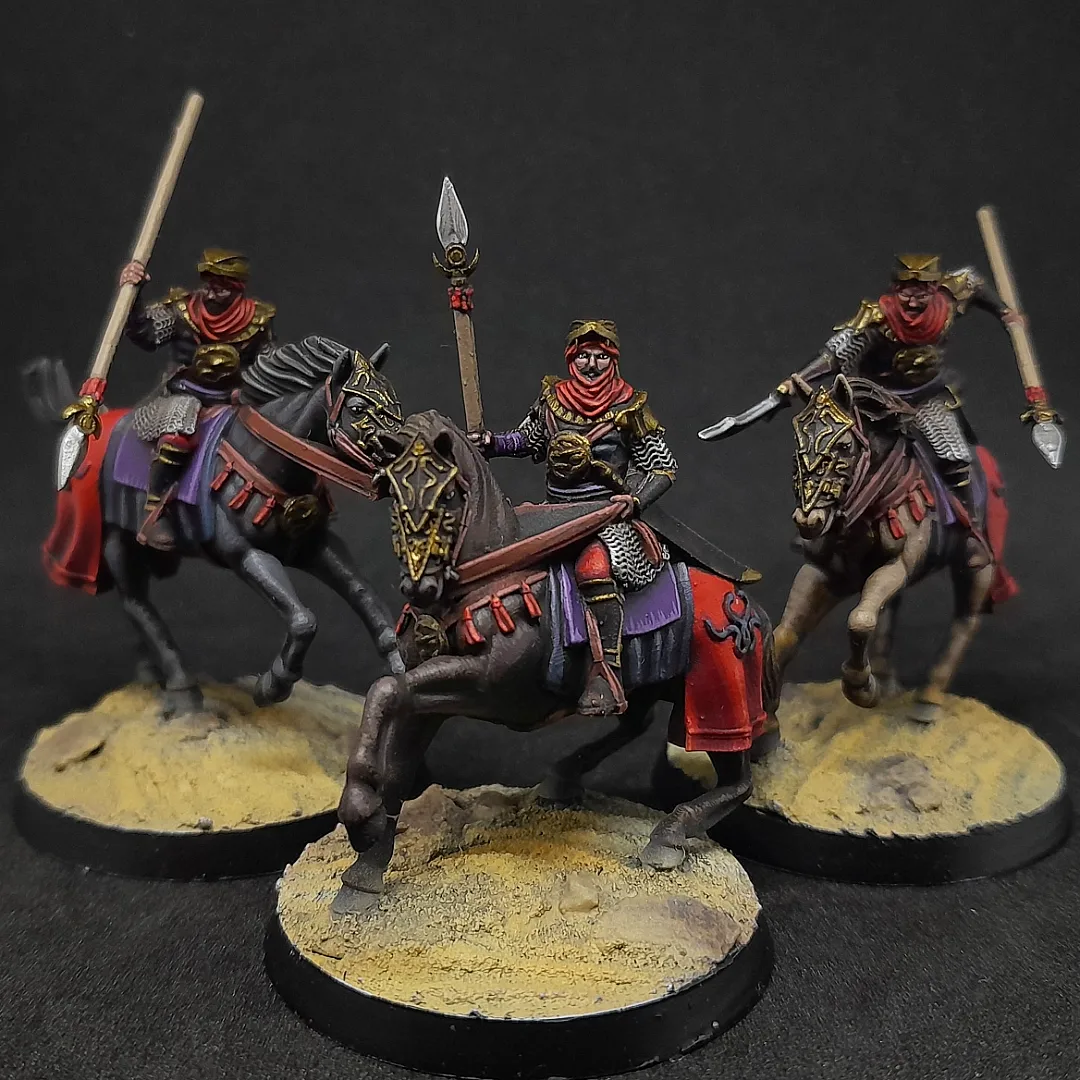 3D Printable 3x Snake Rider on Horse - Mounted | Snake Army | Fantasy ...